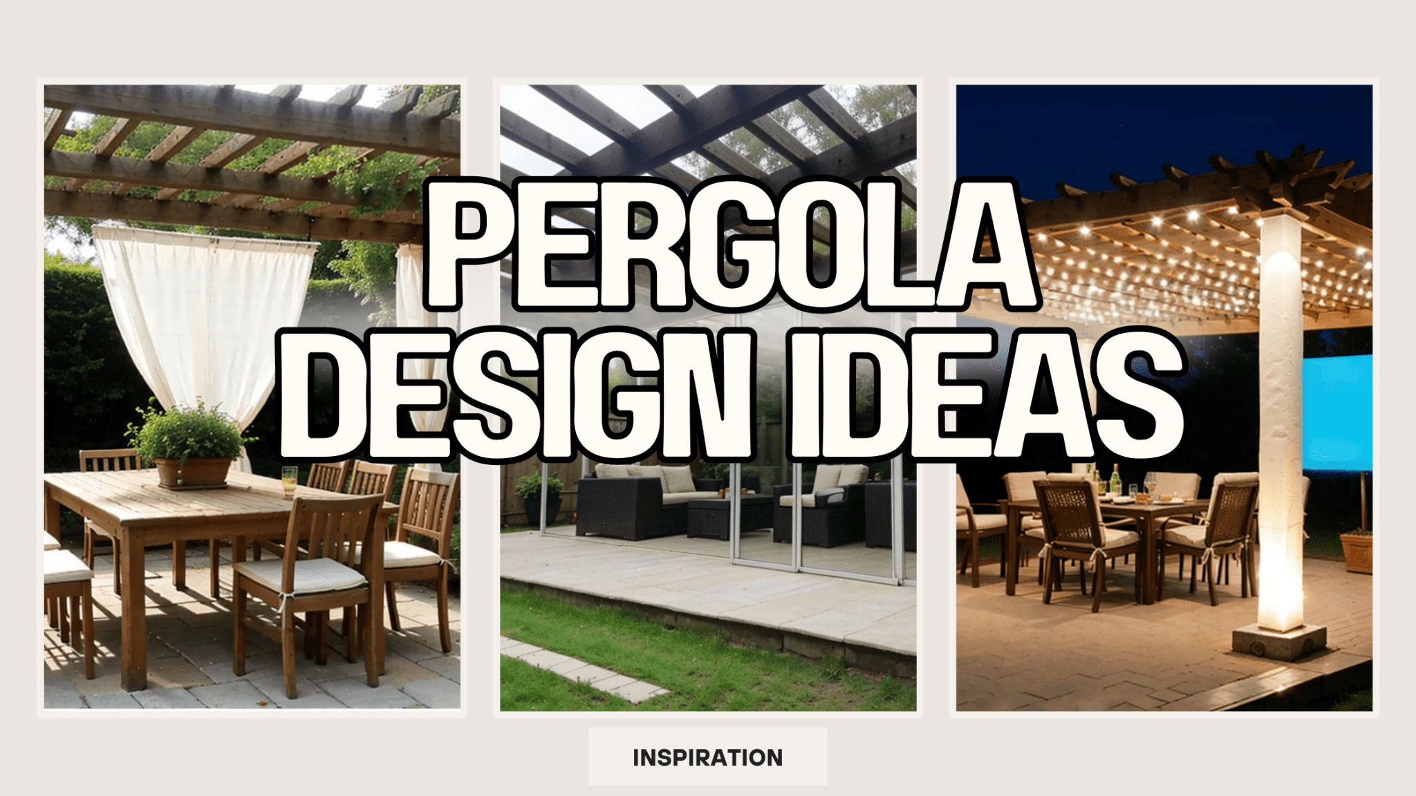 15 Amazing Pergola Design Ideas to Transform Your Outdoors