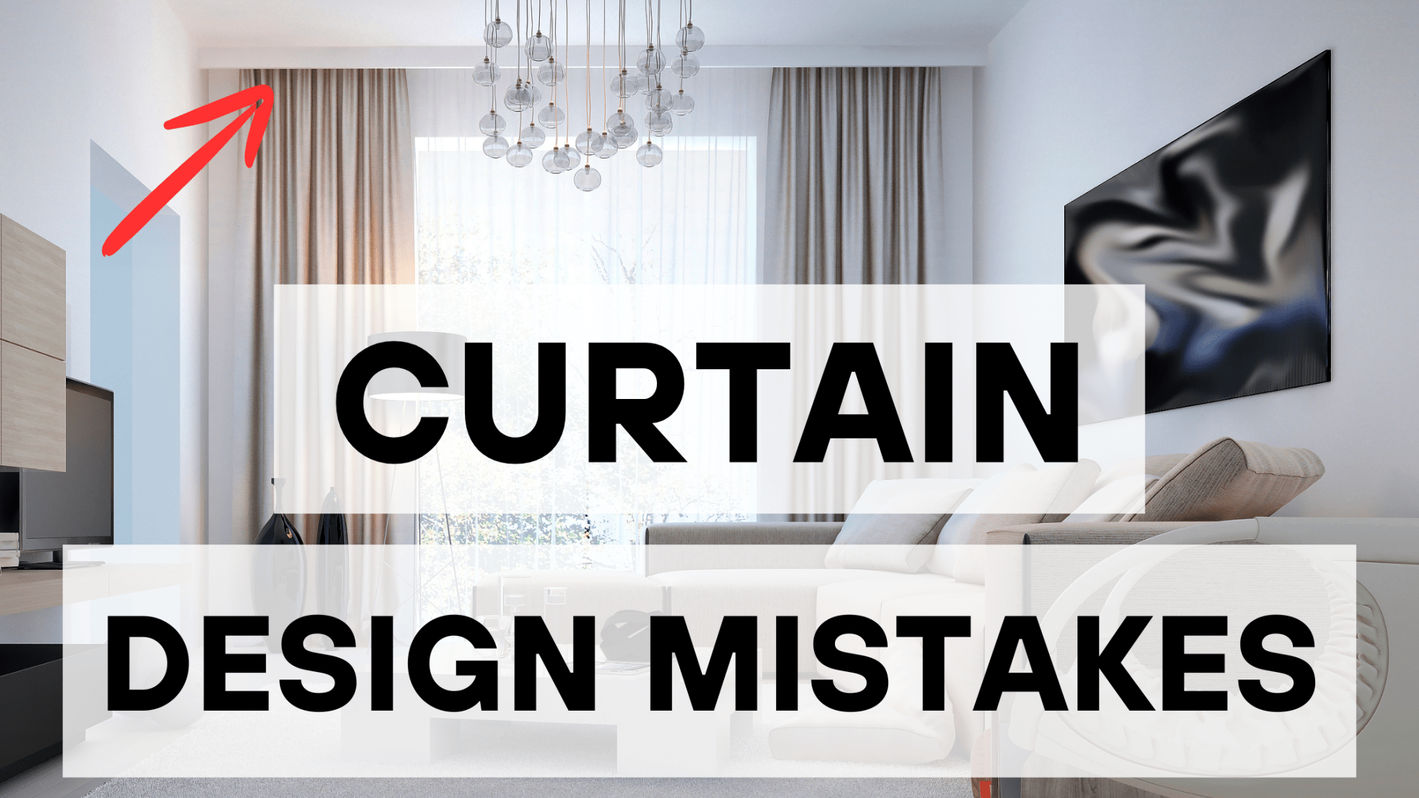 7 CRITICAL MISTAKES WHEN HANGING CURTAINS! (+How to Avoid Them)