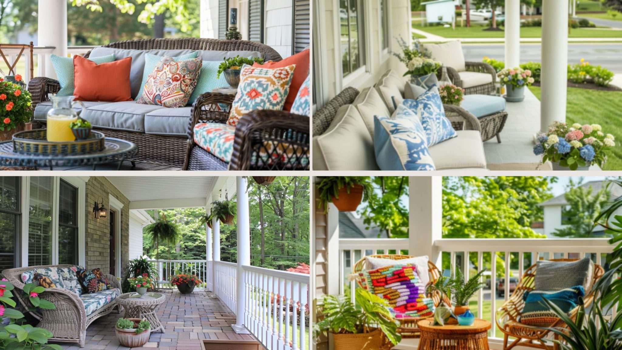 12 Incredible Front Porch Ideas (Creative, Inviting & Designing for ...