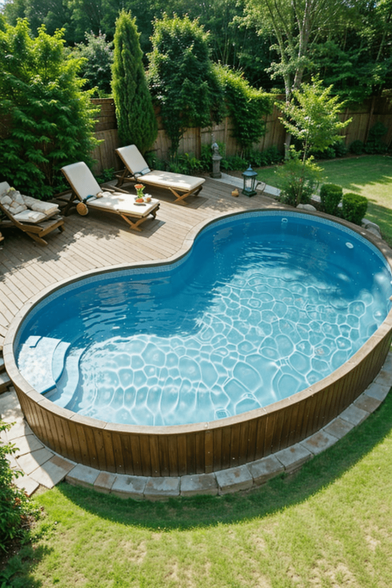 14 AMAZING Above Ground Pool Ideas to Inspire (+ Bar Addon)