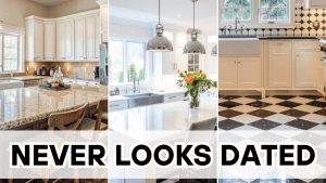 16+ Timeless Kitchen Ideas - Cabinets, Flooring & Colors [Futureproof ...