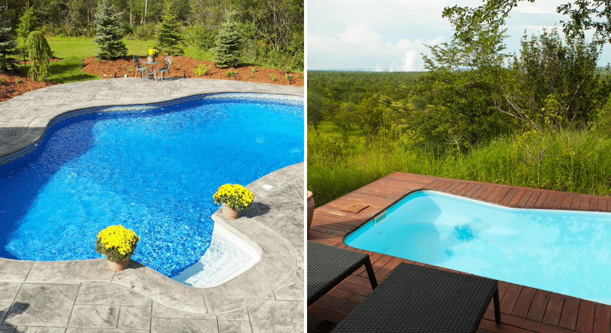 11+ Small Inground Pool Ideas [Avg. Cost, Materials & Yard Types Designs]