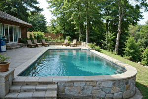 11+ Small Inground Pool Ideas [Avg. Cost, Materials & Yard Types Designs]