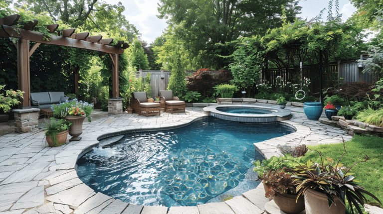 11+ Small Inground Pool Ideas [Avg. Cost, Materials & Yard Types Designs]