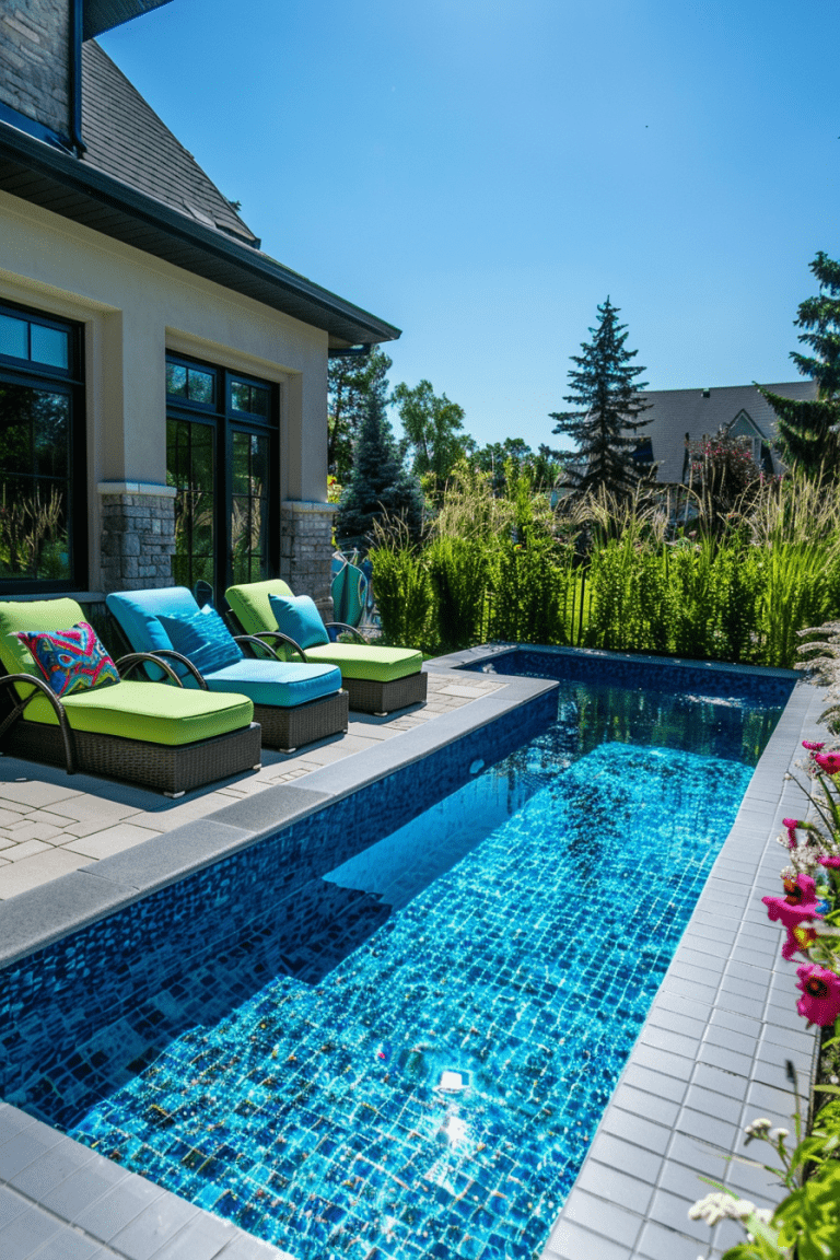 11+ Small Inground Pool Ideas [Avg. Cost, Materials & Yard Types Designs]